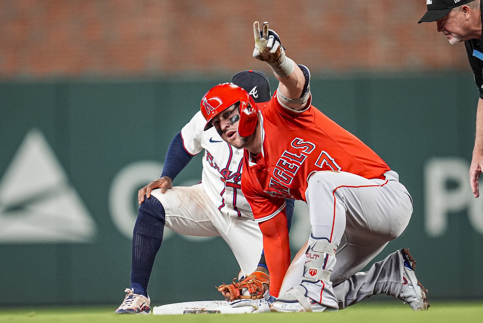 Adell Sparks Late Surge as Angels Blank Braves 4-0 to Reach .500 ...